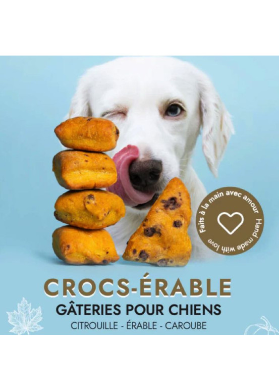 Biscuits pour chien à l'érable