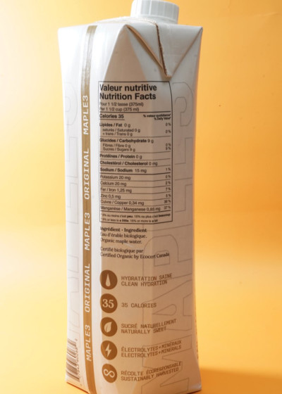 Maple 3 Organic Maple Water – Natural Drink from Canada 1 L