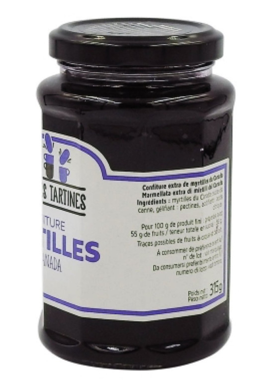 Canadian Wild Blueberry Jam 315g – Authentic & Artisanal Taste